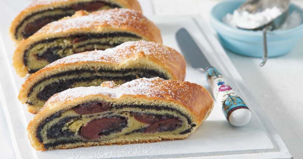 Makový závin so slivkami | Dennikrelax.sk - Internetový denník